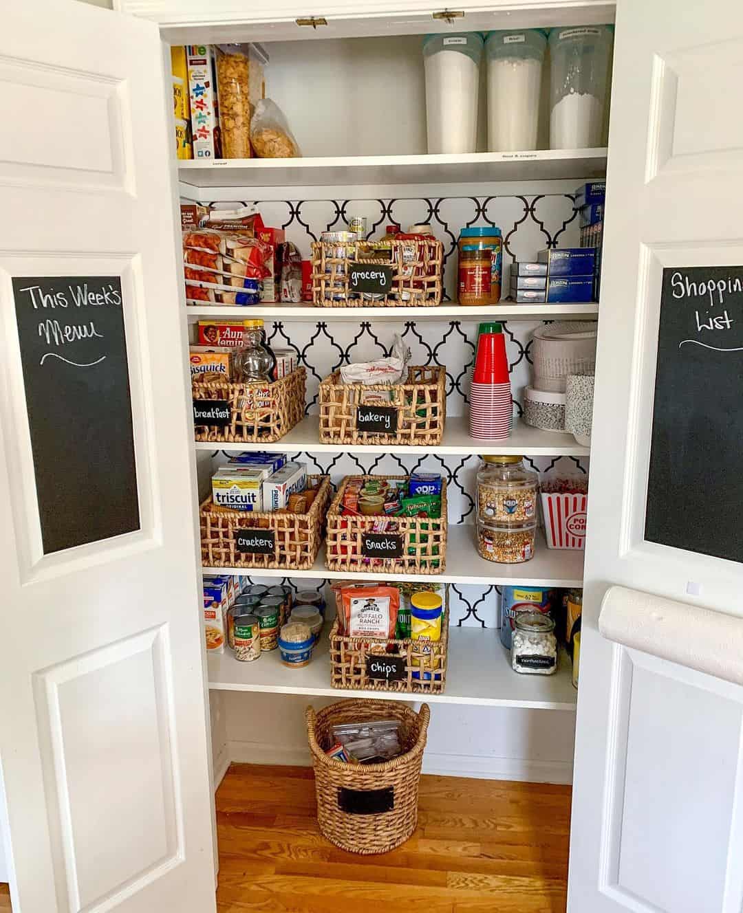 14 Pantry Wallpaper Ideas to Jazz Up Your Farmhouse Style