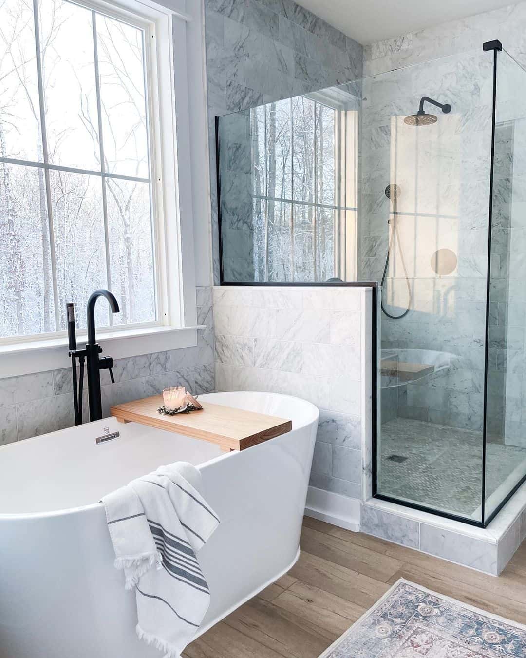 34 Luxurious Corner Shower Ideas to Install in Your Bathroom