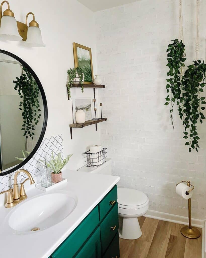 18 Green Bathroom Vanity Ideas for an Idyllic Look