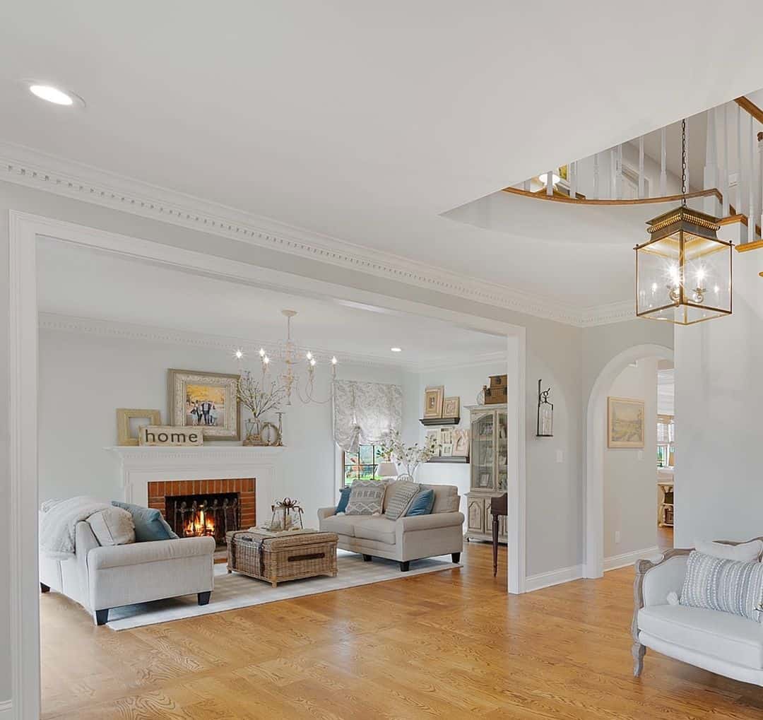 25 White and Grey Wall and Trim Color Combinations