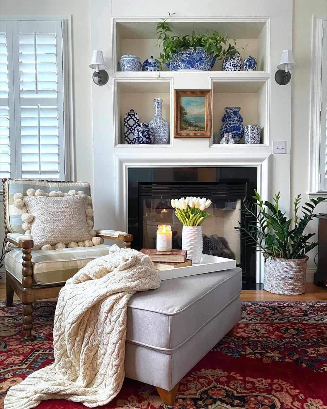 29 Fireplace Seating Ideas for the Ultimate Relaxing Space