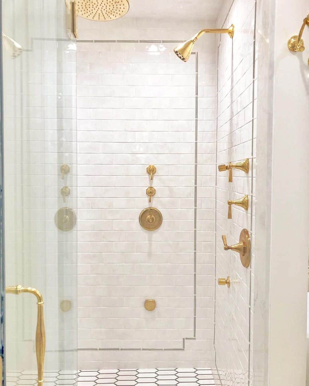 27 Brilliant Brass Shower Head Ideas to Make Your Home Shine