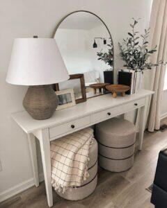 52 Round Pouf Ottoman Ideas to Add Extra Glam