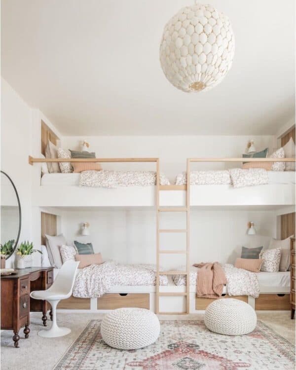 15 Cute Bunk Beds for Girls to Create a Dream Bedroom