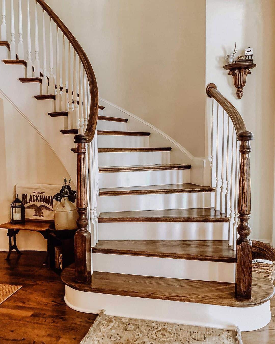 35 Stair Skirt Board Trims to Protect Your Walls