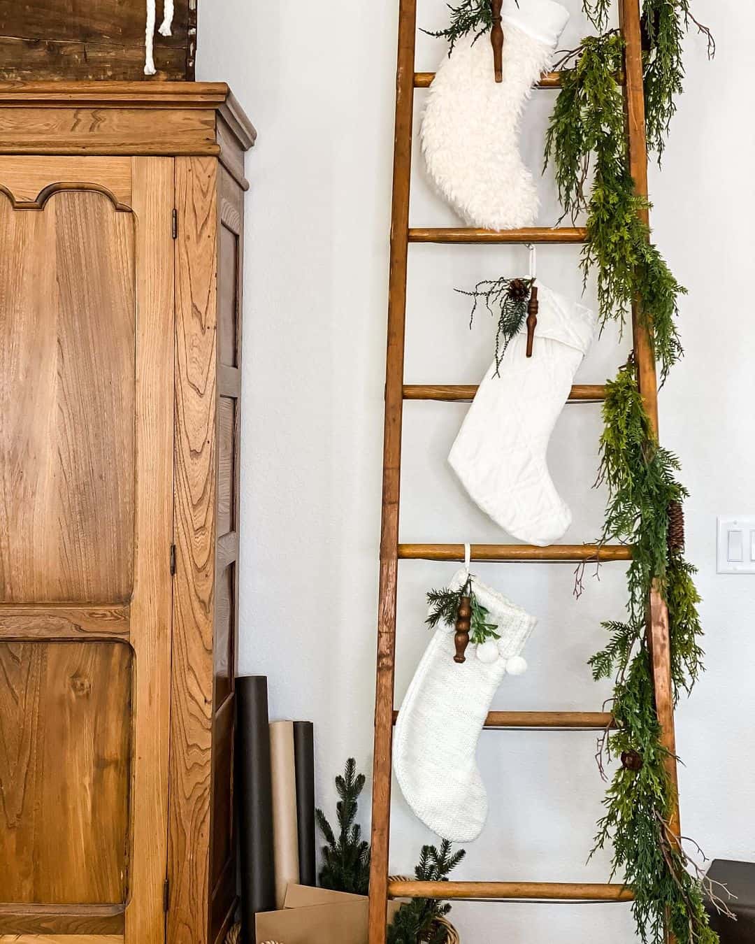 33 Ways to Hang Stockings Without A Mantel