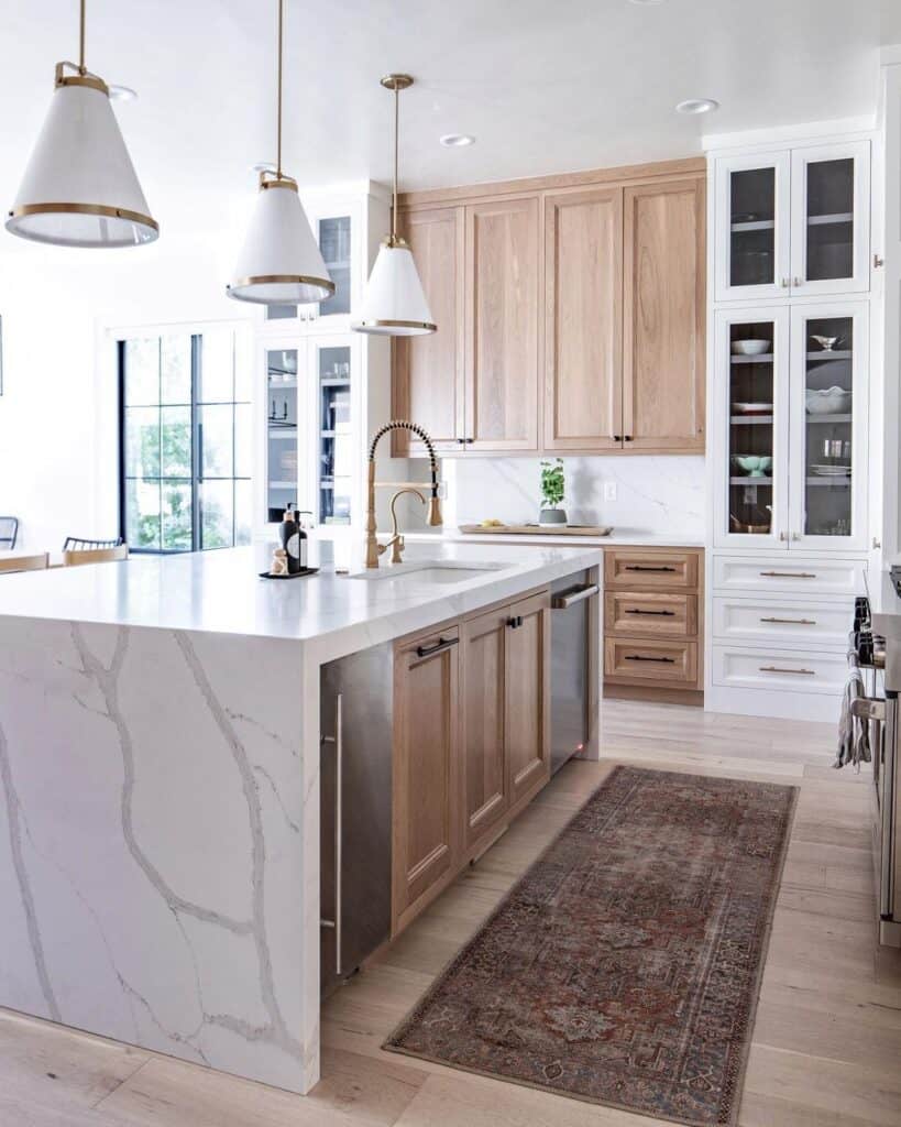 21 Showstopping Waterfall Kitchen Island Countertops