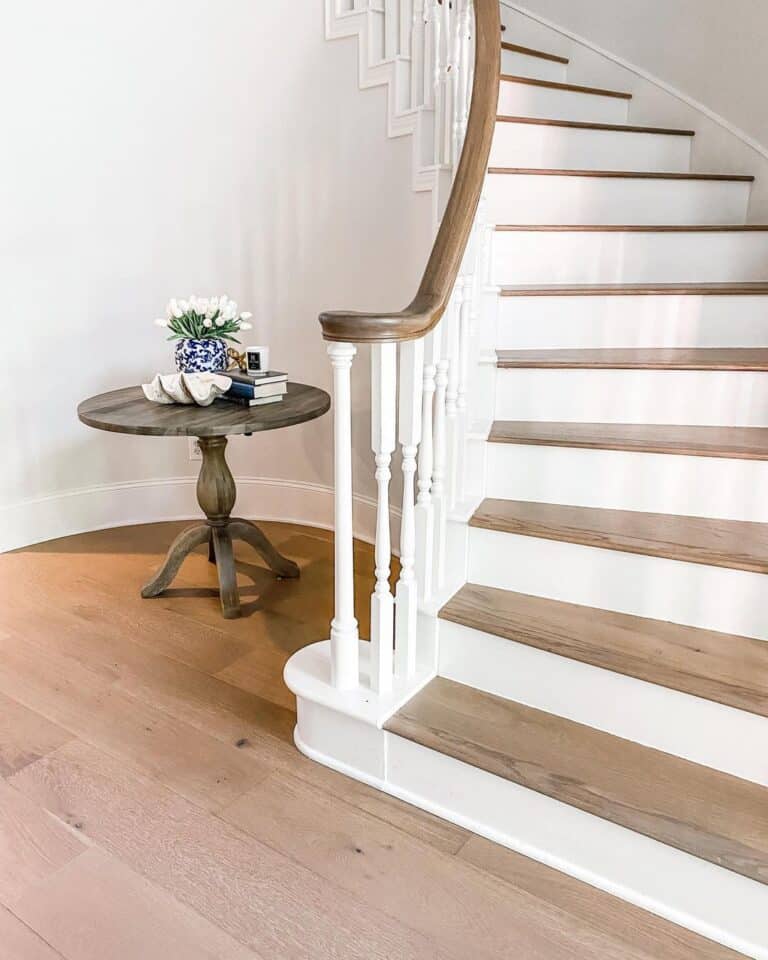 Modern White Staircase 33 White And Wood Staircase Ideas To Step Into