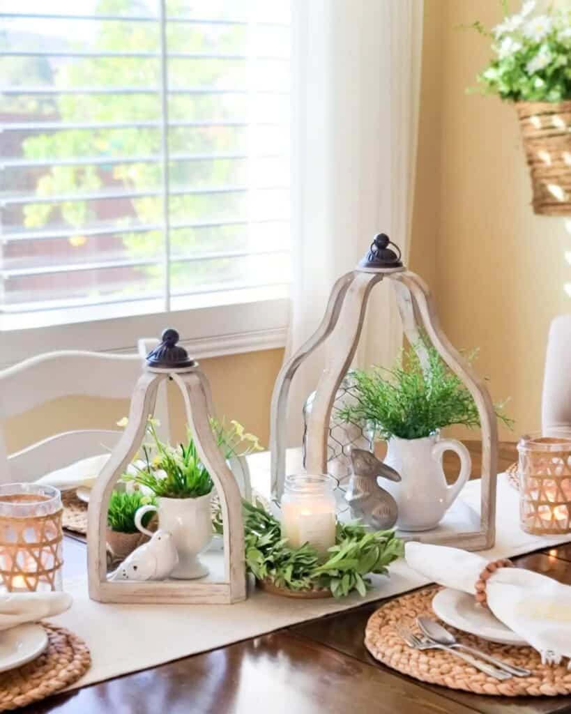 35 Ways to Enrich Your Table with Lush Greenery Centerpieces