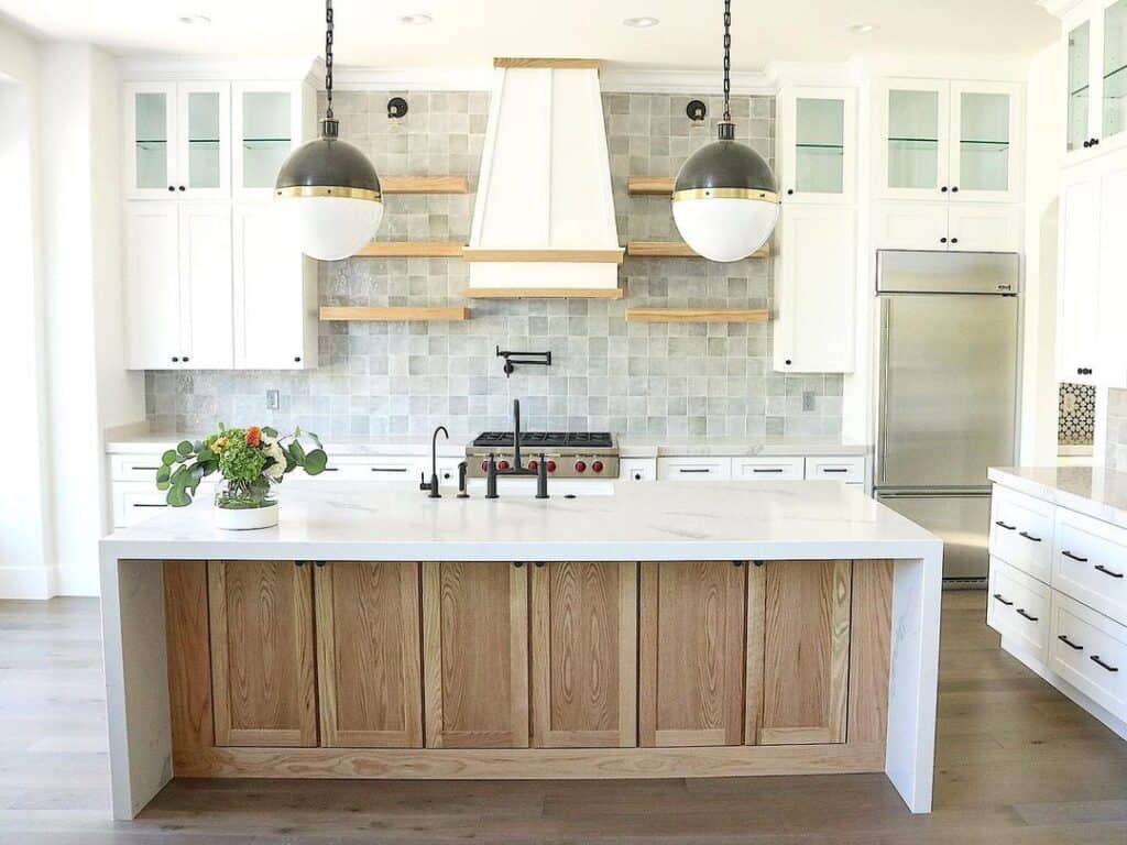 21 Showstopping Waterfall Kitchen Island Countertops
