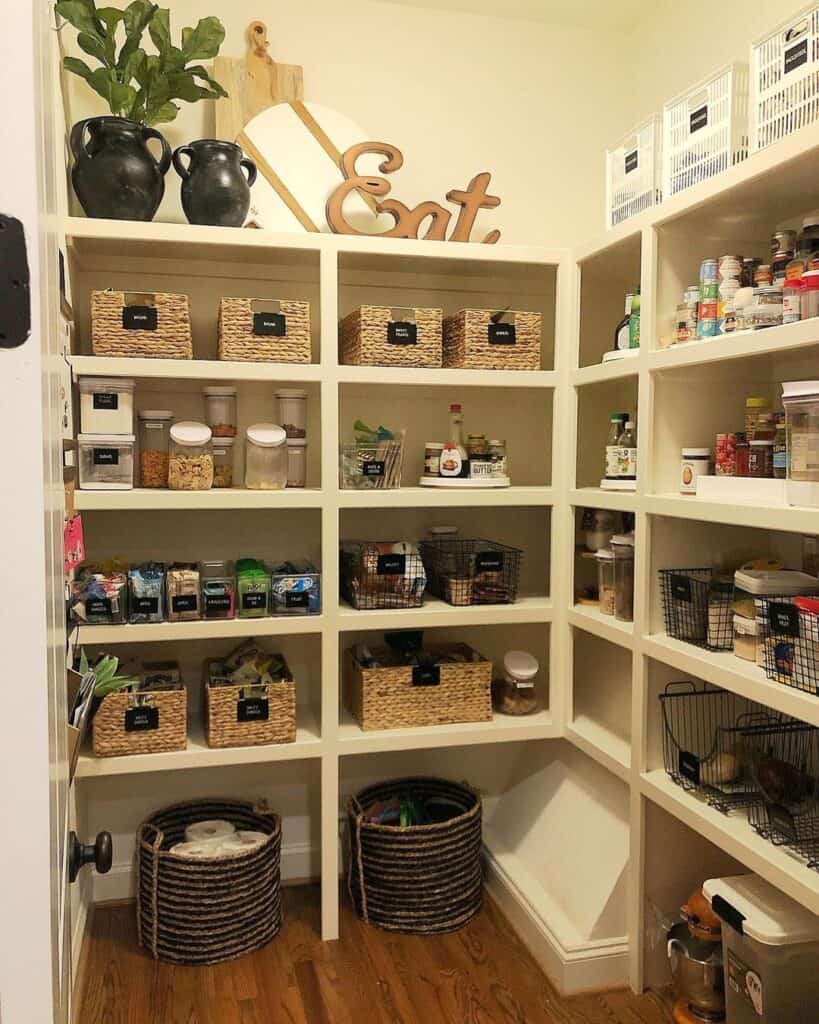 35 Farmhouse Pantry Ideas to Keep Your Kitchen Clutter-Free