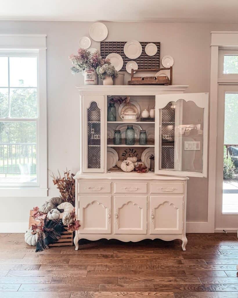 29 White Hutch Buffets to Display Your Favorite China