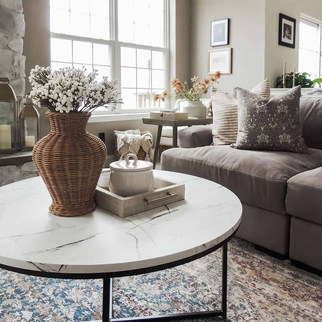 34 Round Farmhouse Coffee Table That Will Excite You