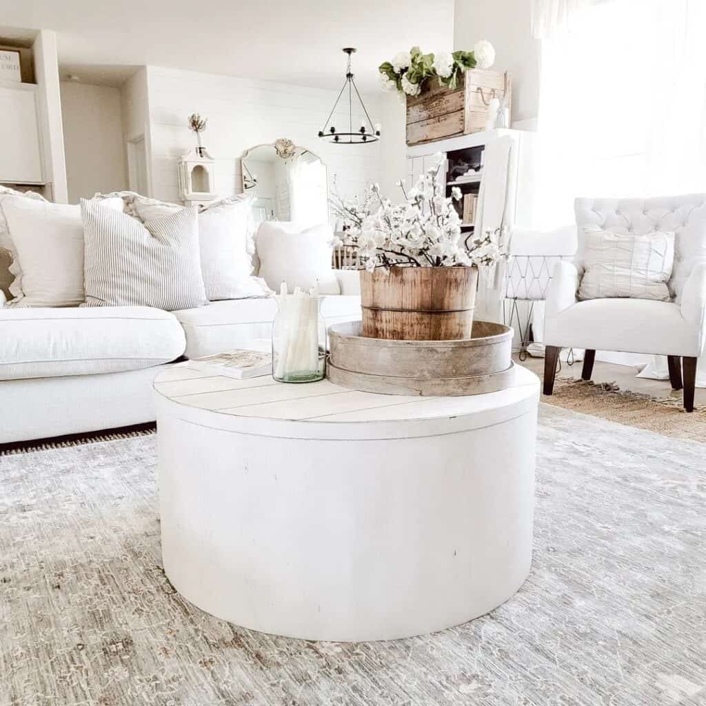 34 Round Farmhouse Coffee Table That Will Excite You