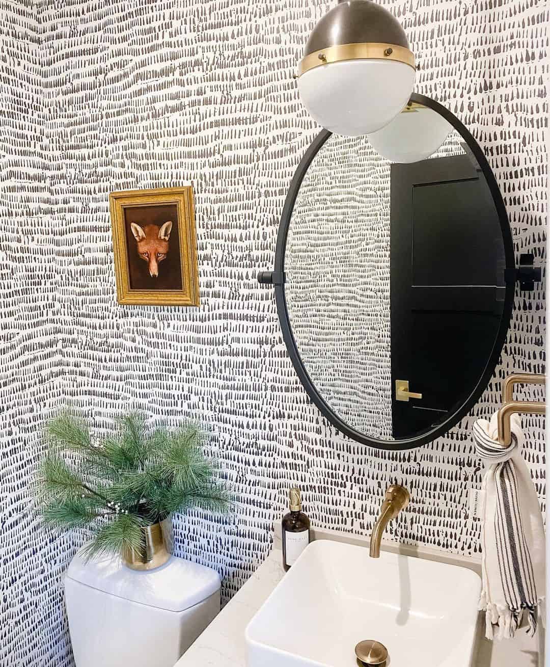 35 Small Bathroom Wallpaper Ideas to Elevate Your Home