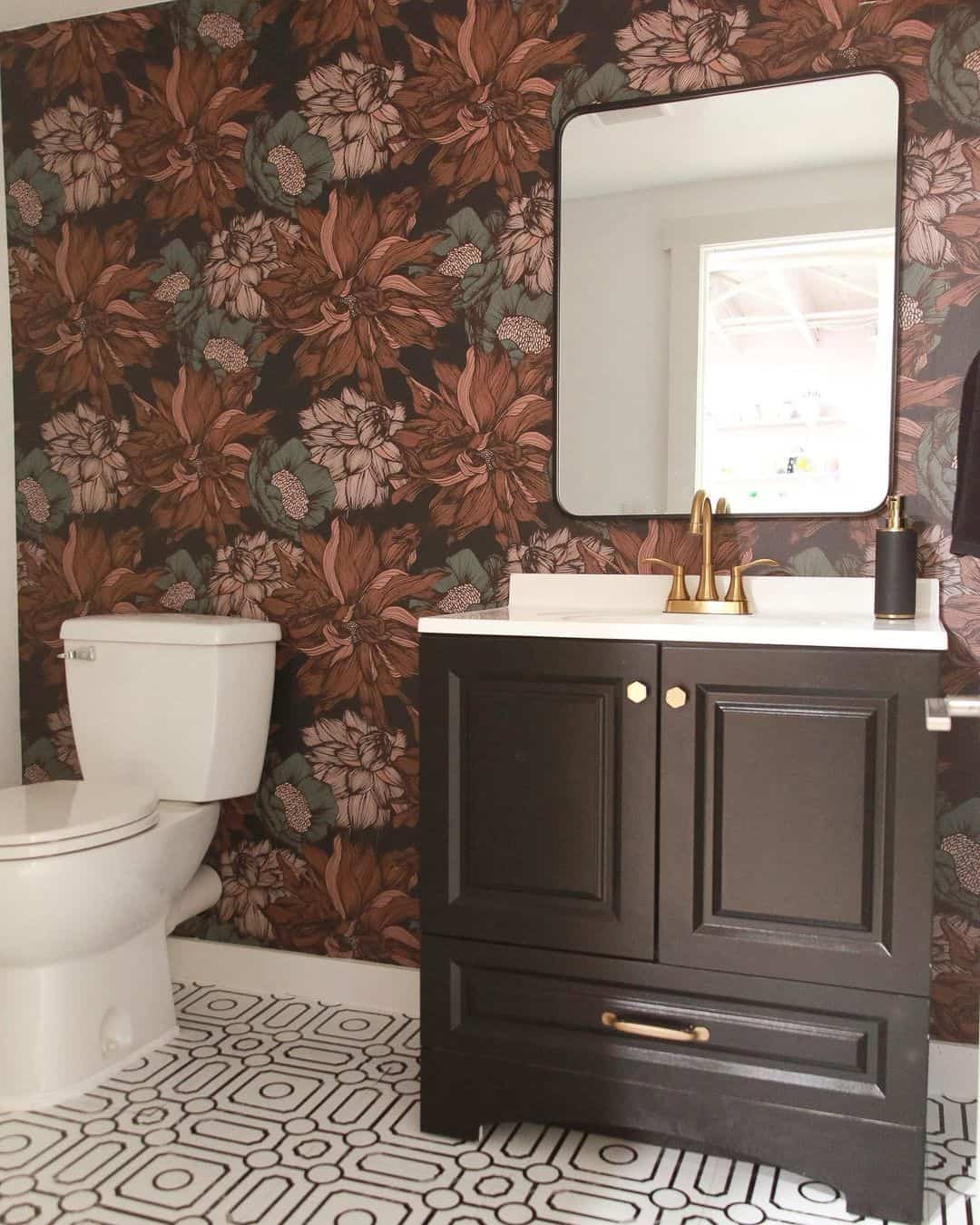 35 Small Bathroom Wallpaper Ideas to Elevate Your Home