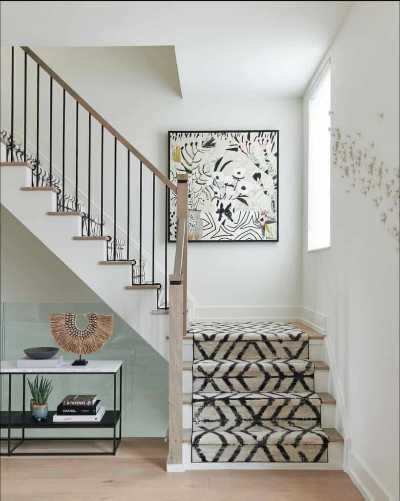 36 Ways to Upgrade Your Staircase with a Carpet for Stairs