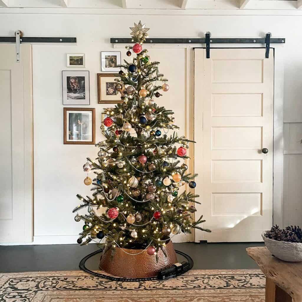 35 Metal Tree Collar Ideas for Any Christmas Tree