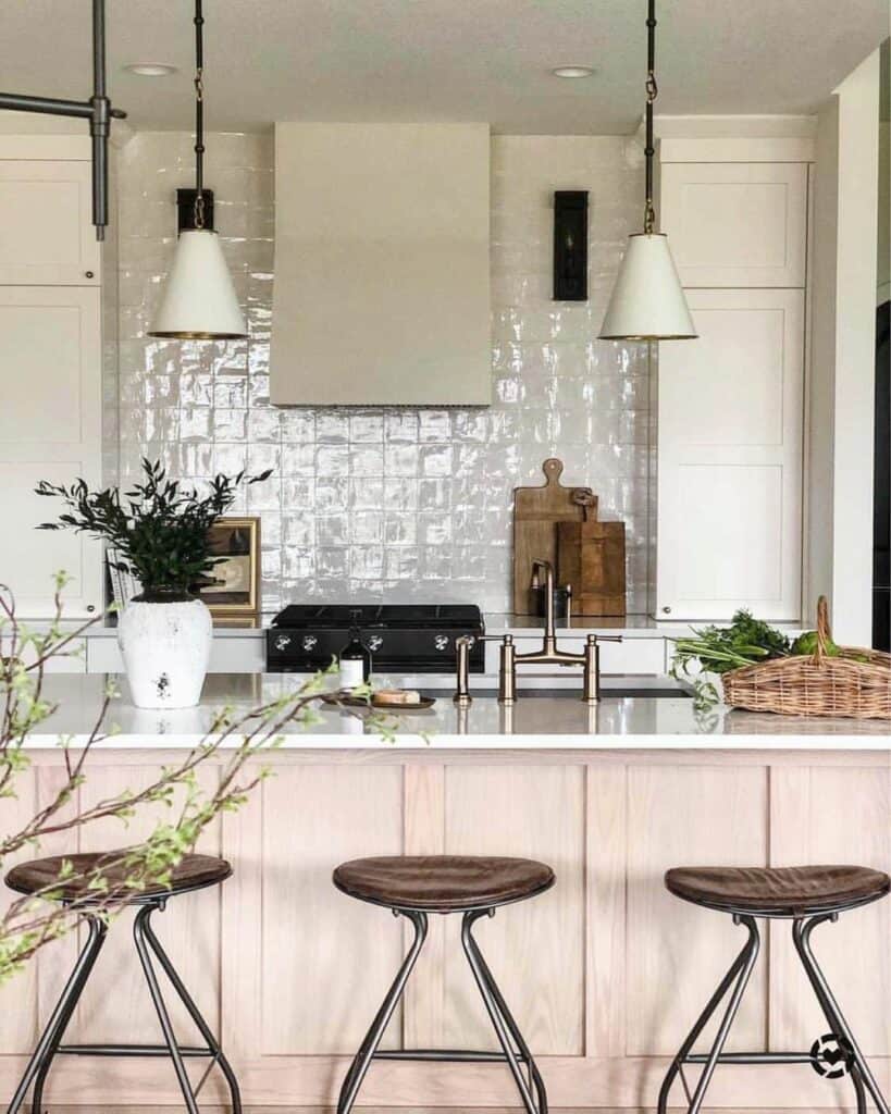 36 Charming Farmhouse Kitchen Island With Seating Options