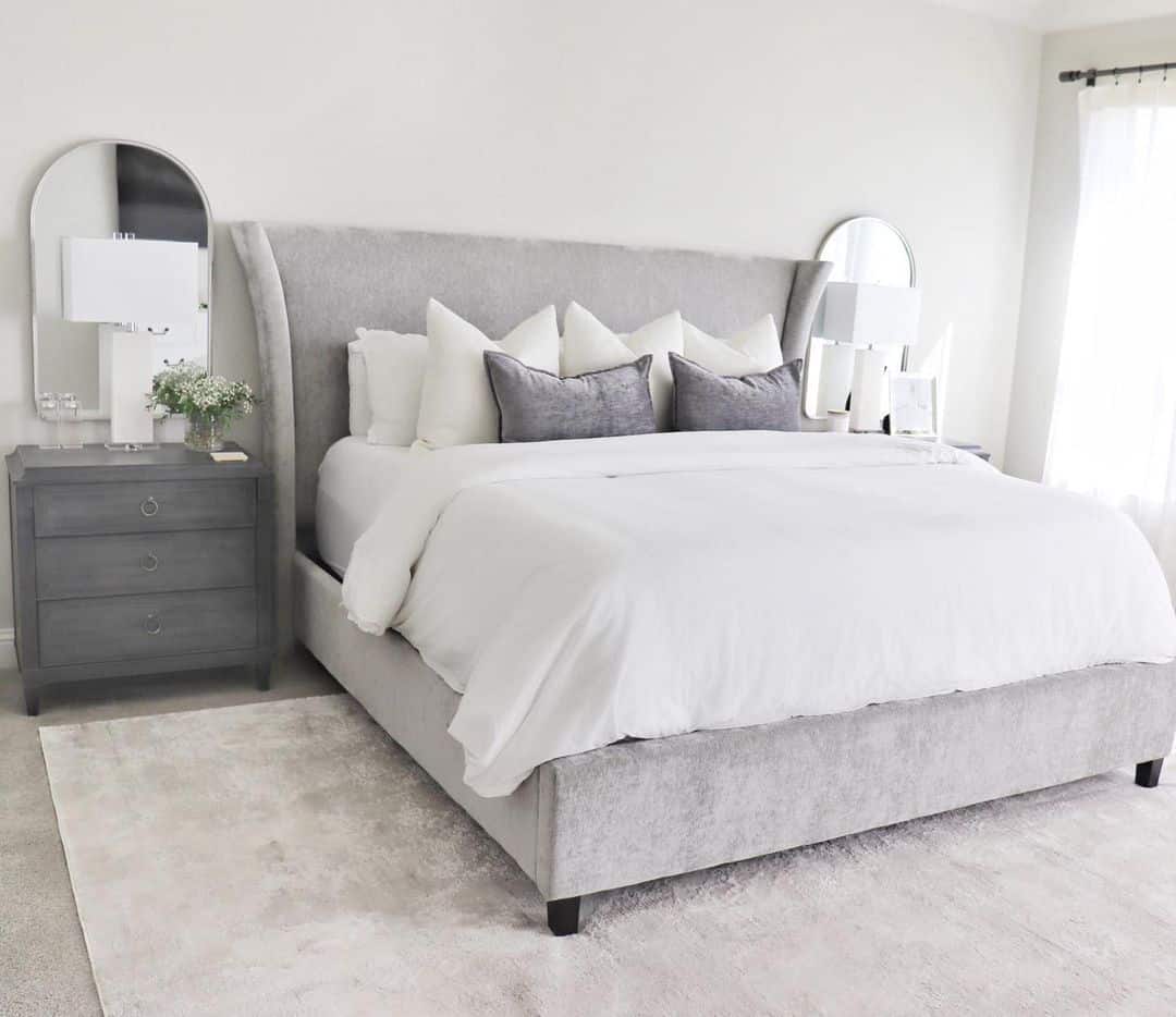 34 Mirrors Behind Nightstands to Compliment Your Bedroom