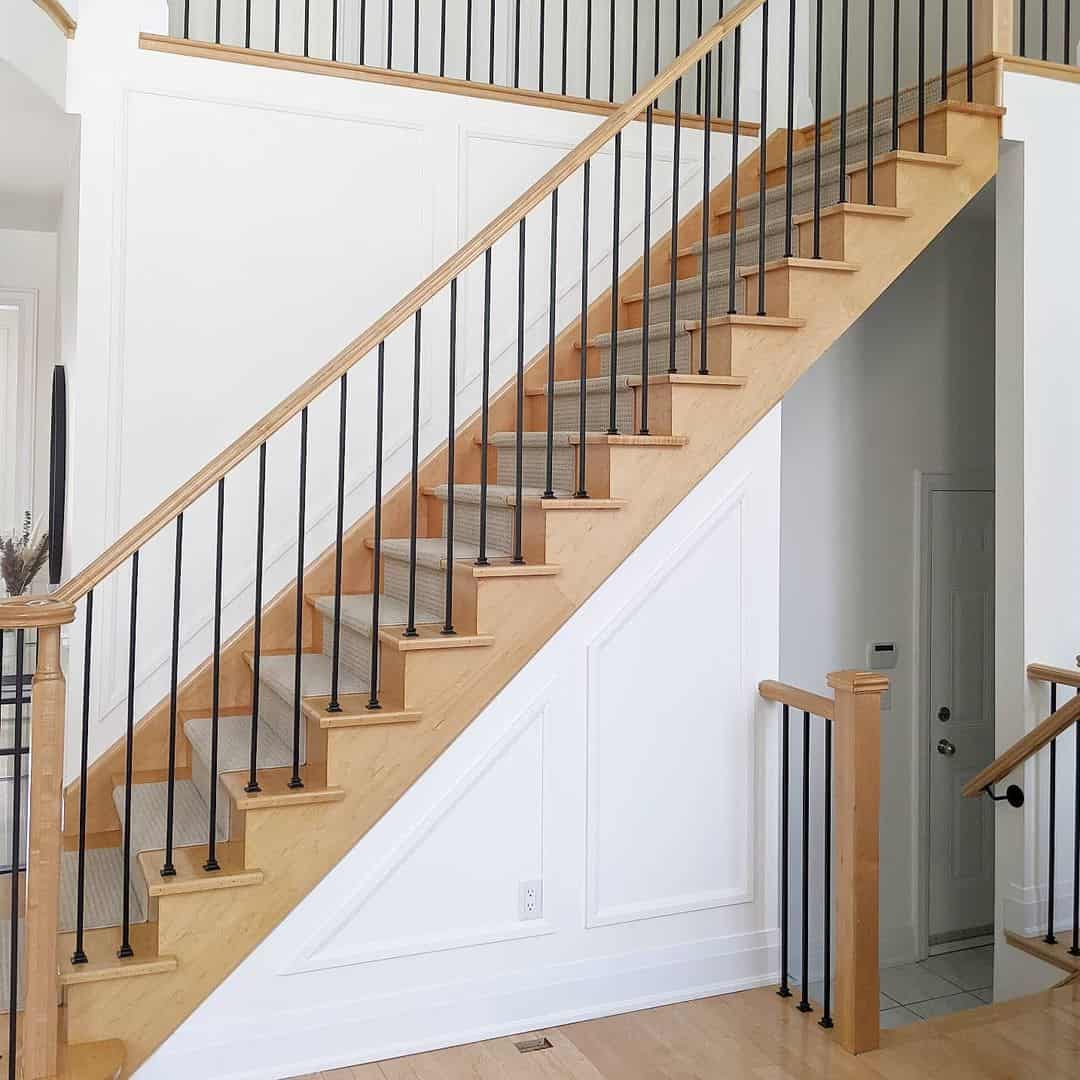36 Ways to Upgrade Your Staircase with a Carpet for Stairs