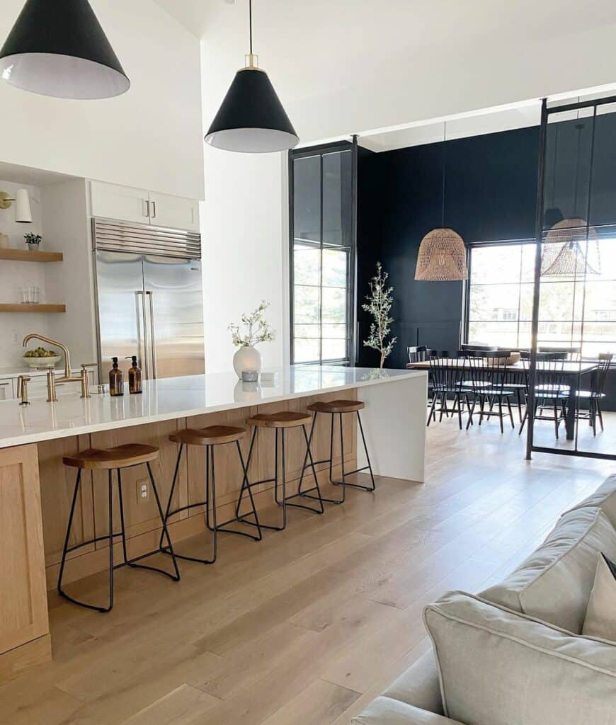 34 Kitchen Island Back Panel Ideas That Show Your Good Side