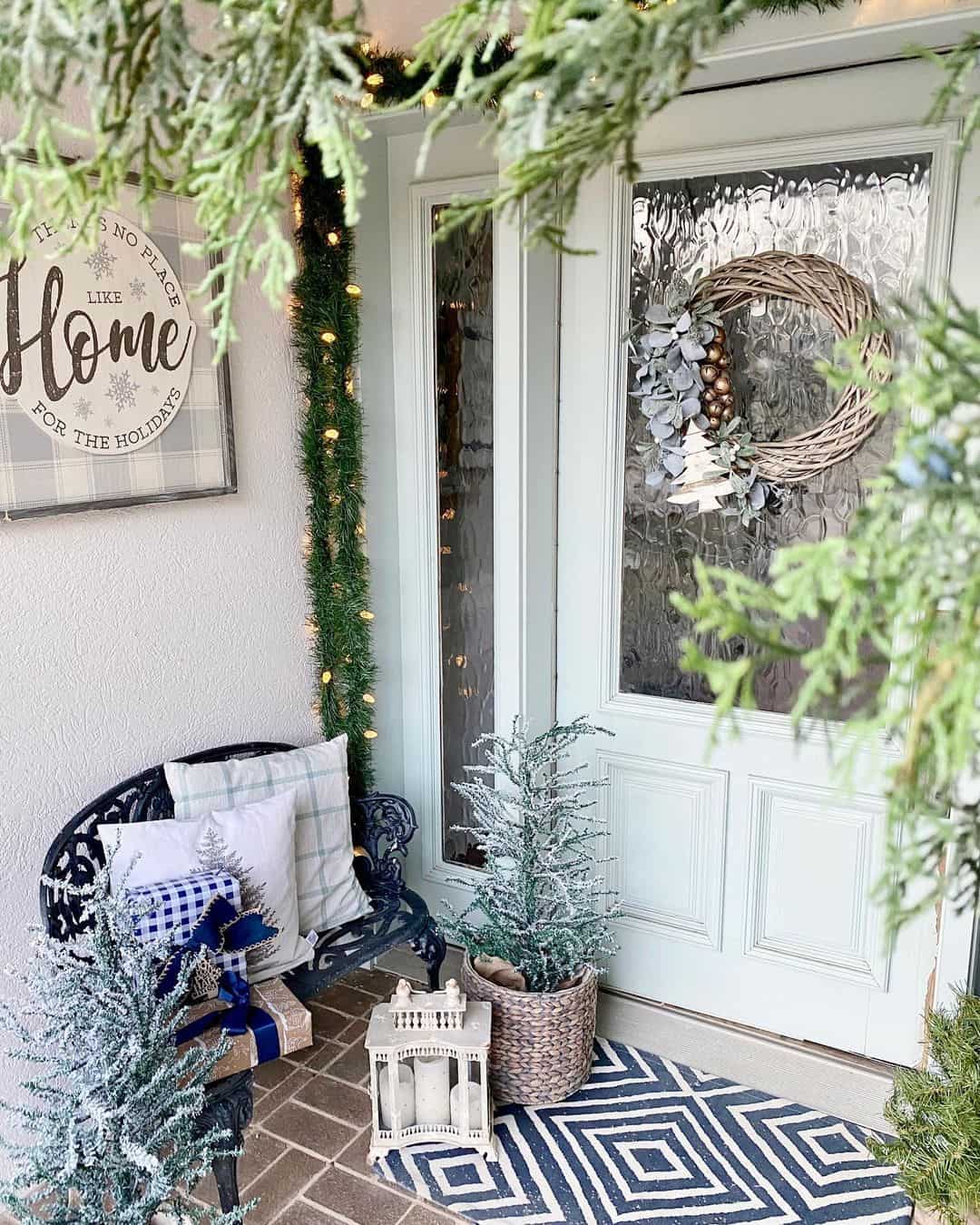 34 Christmas Wreaths for Front Door to Dress Up Your Porch