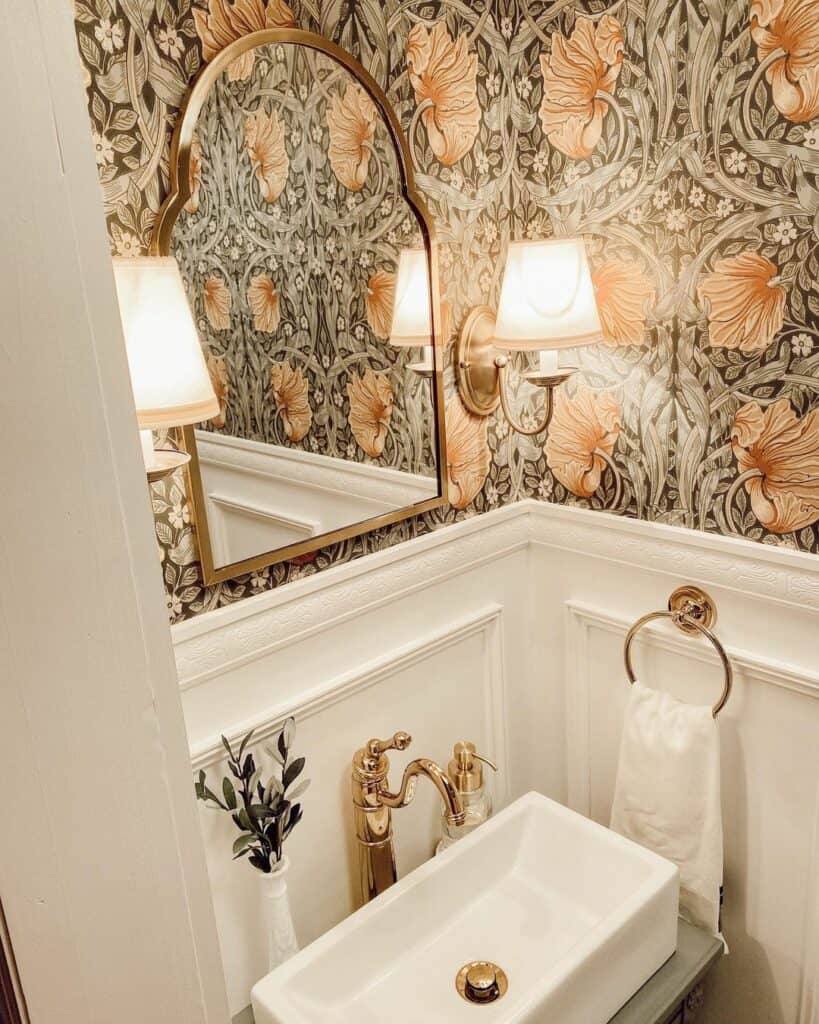 34 Fresh Powder Room Wallpaper Ideas to Transform your Space