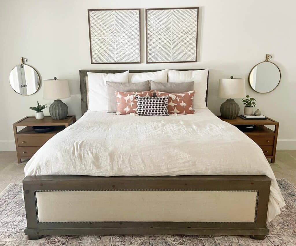 34 Mirrors Behind Nightstands to Compliment Your Bedroom