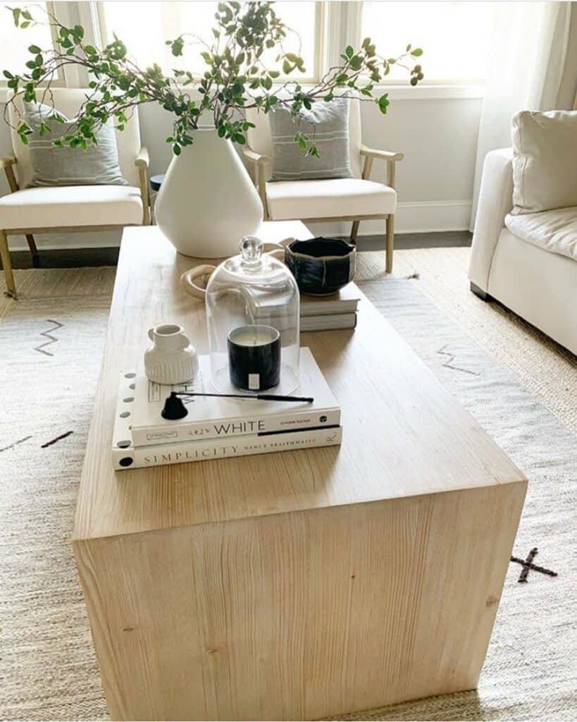 35 Large Coffee Tables to Make a Living Room Statement