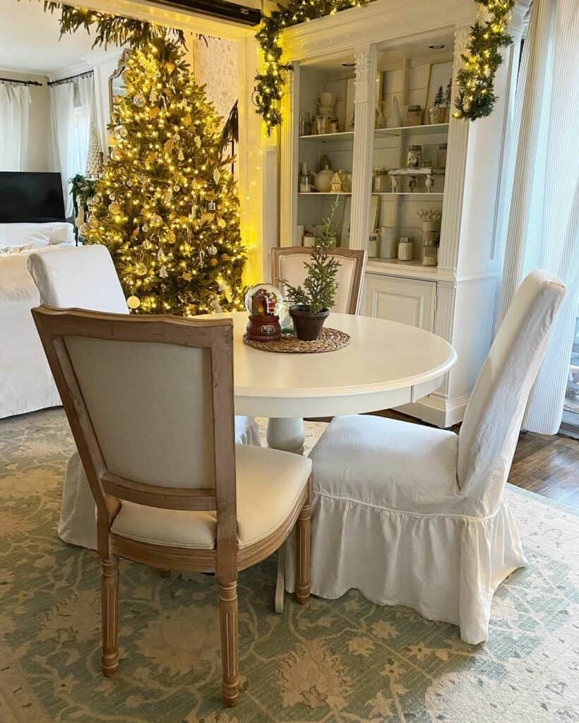 27 Versatile Round White Dining Tables To Accessorize Any Room