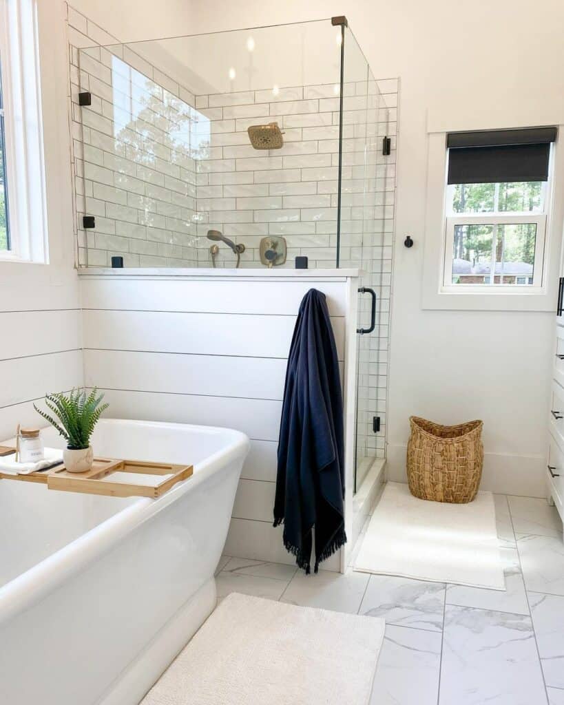 25 Shower Curbs to Keep Your Bathroom Safe and Stylish