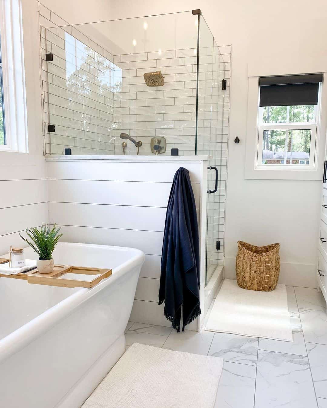 25 Shower Curbs to Keep Your Bathroom Safe and Stylish