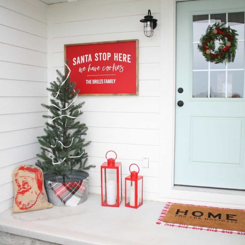 32 Winter Door Decorations to Make a Superb Entrance