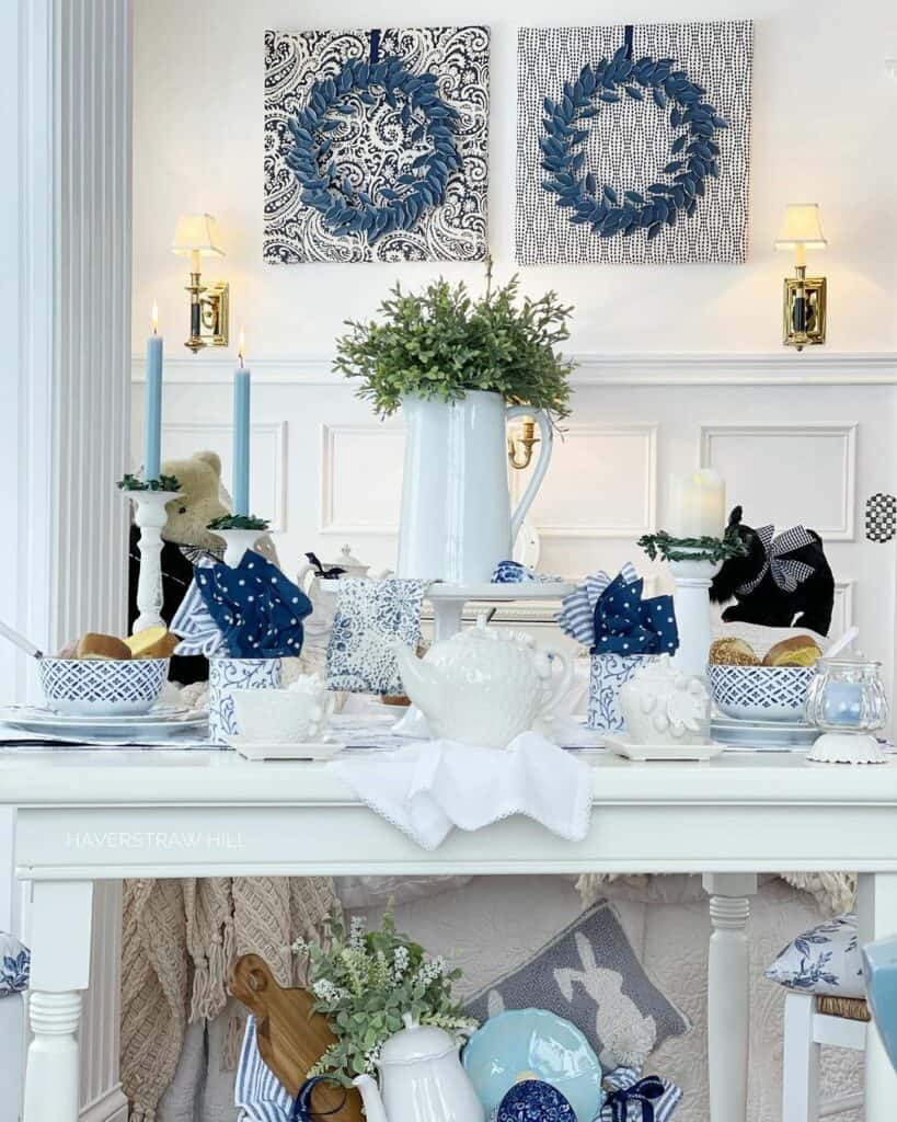 21 Examples of Blue Wall Décor That Are Simply Charming