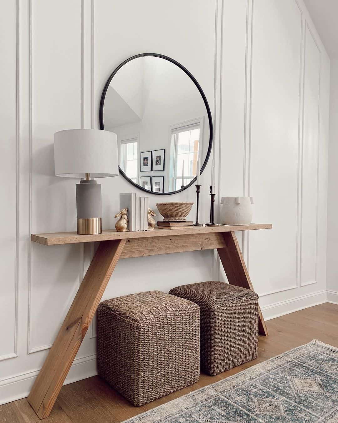 33 Gorgeous Console Table Décor Ideas to Wow Your Guests