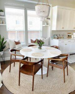 30 Spectacular Round Dining Table Centerpiece Ideas to Enhance Your Home