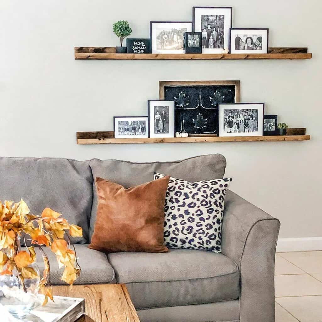 35 Picture Ledge Ideas to Put Your Wall in Focus