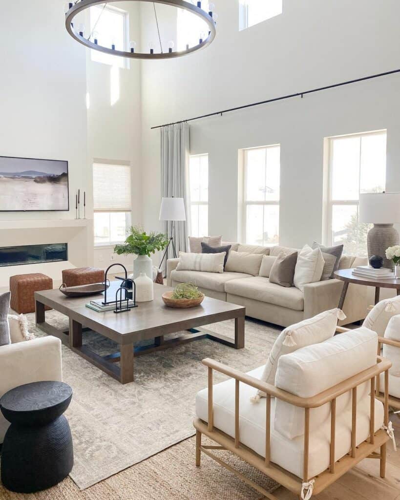 27 Oversized Coffee Table Ideas to Define Your Space
