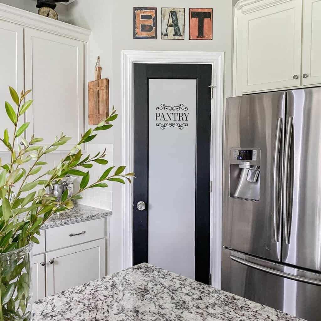 26 Black Interior Doors with White Trim for a Bold Statement