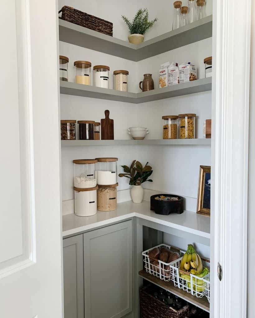 34 Corner Pantry Ideas for Inside and Outside