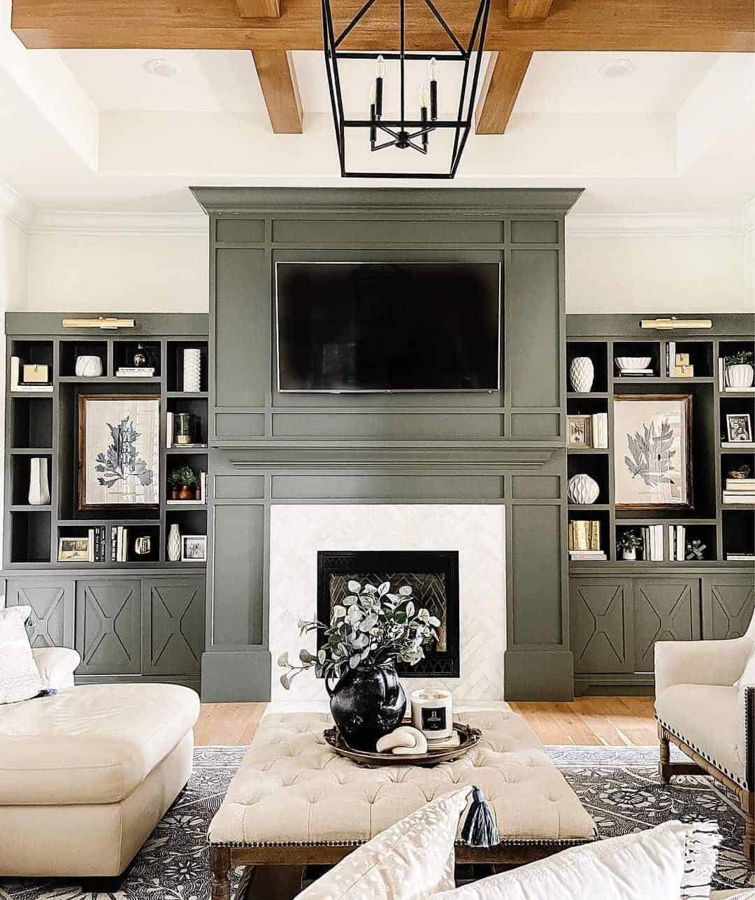 30 Eye-catching TV Over Fireplace Ideas for Function and Style