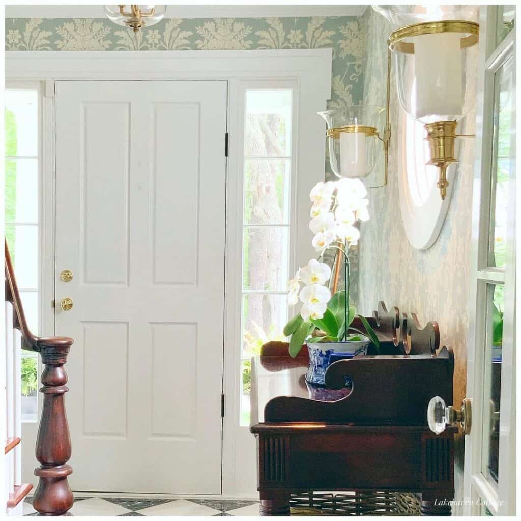 24 Entryway Wallpaper Ideas to Give Your Walls A Refresh