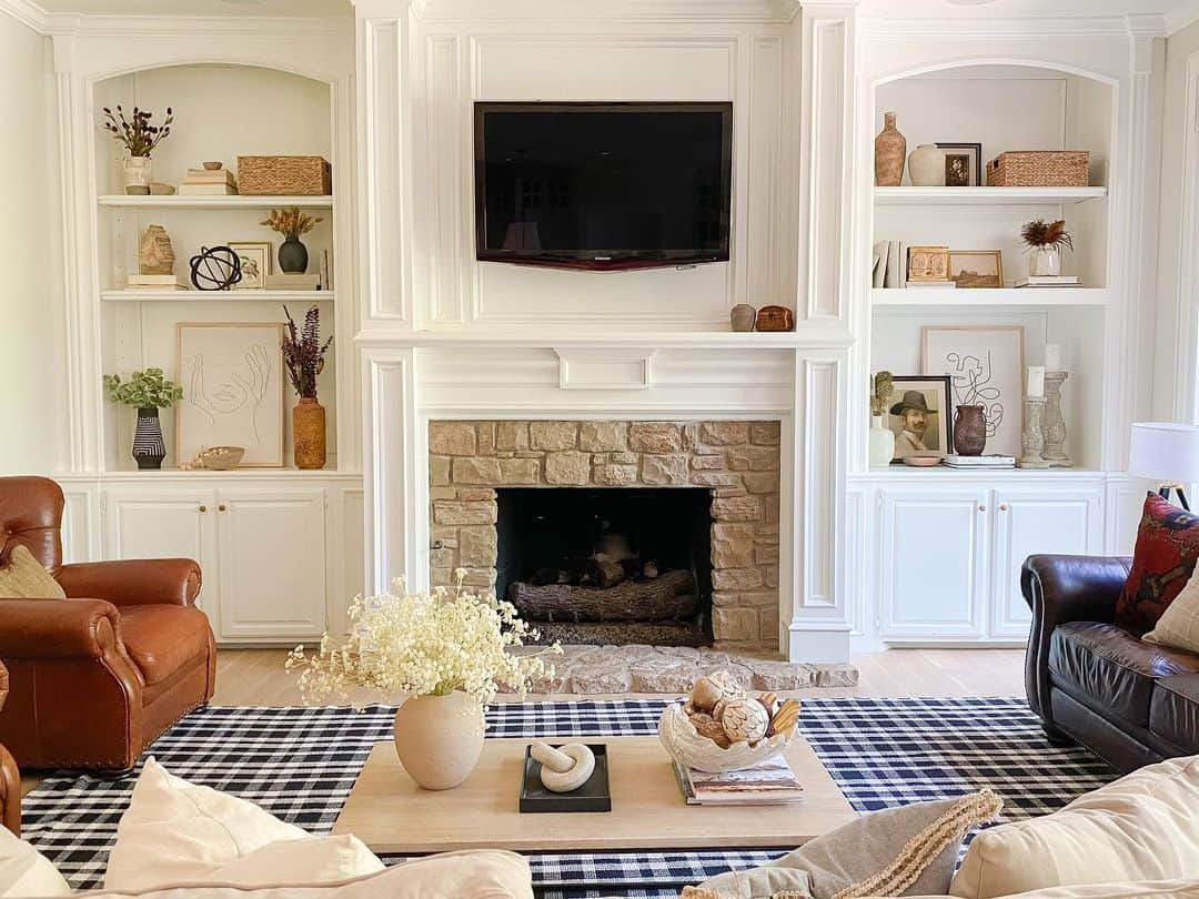 30 Eye-catching TV Over Fireplace Ideas for Function and Style