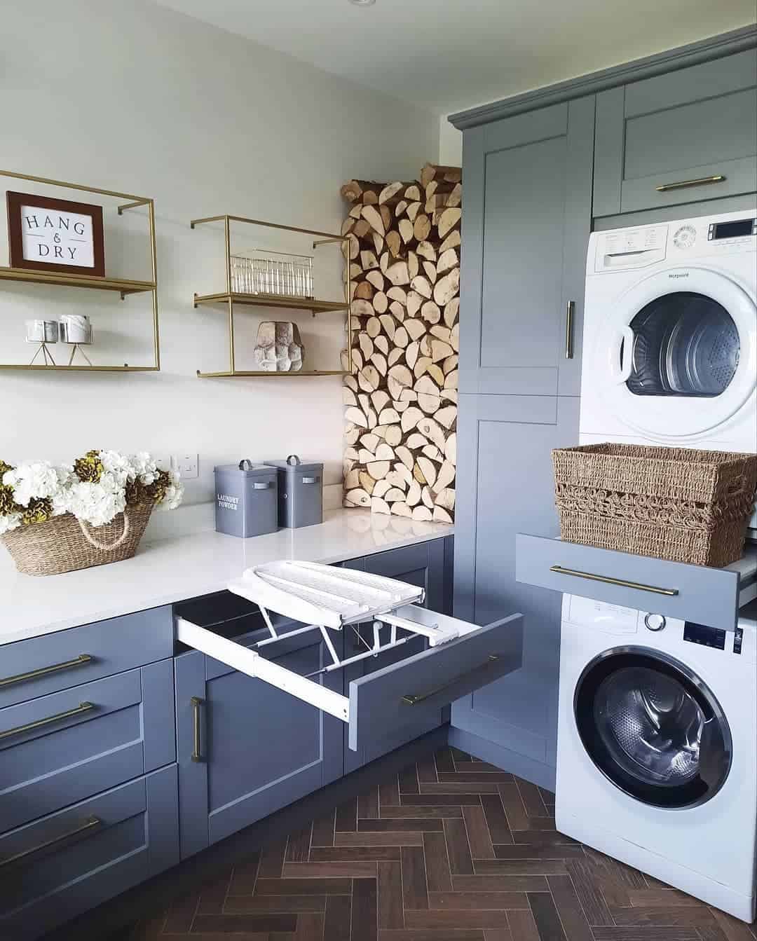 13 Stackable Laundry Room Ideas to Freshen Up Your Space