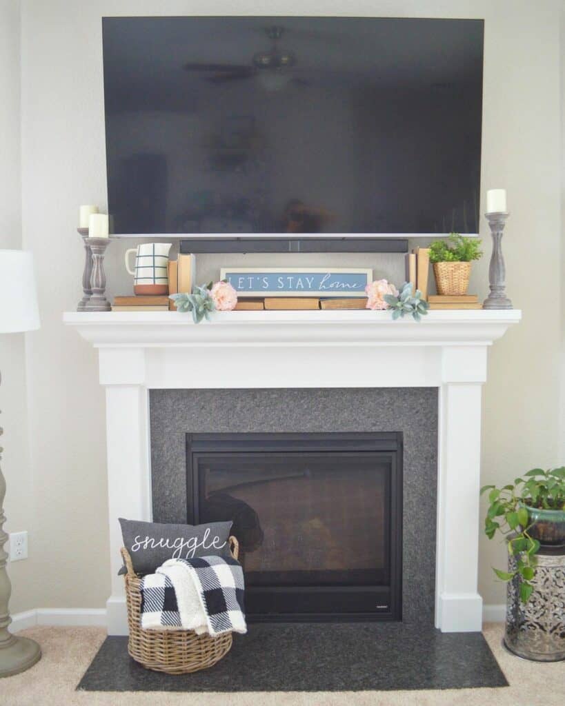 30 Eye-catching TV Over Fireplace Ideas for Function and Style