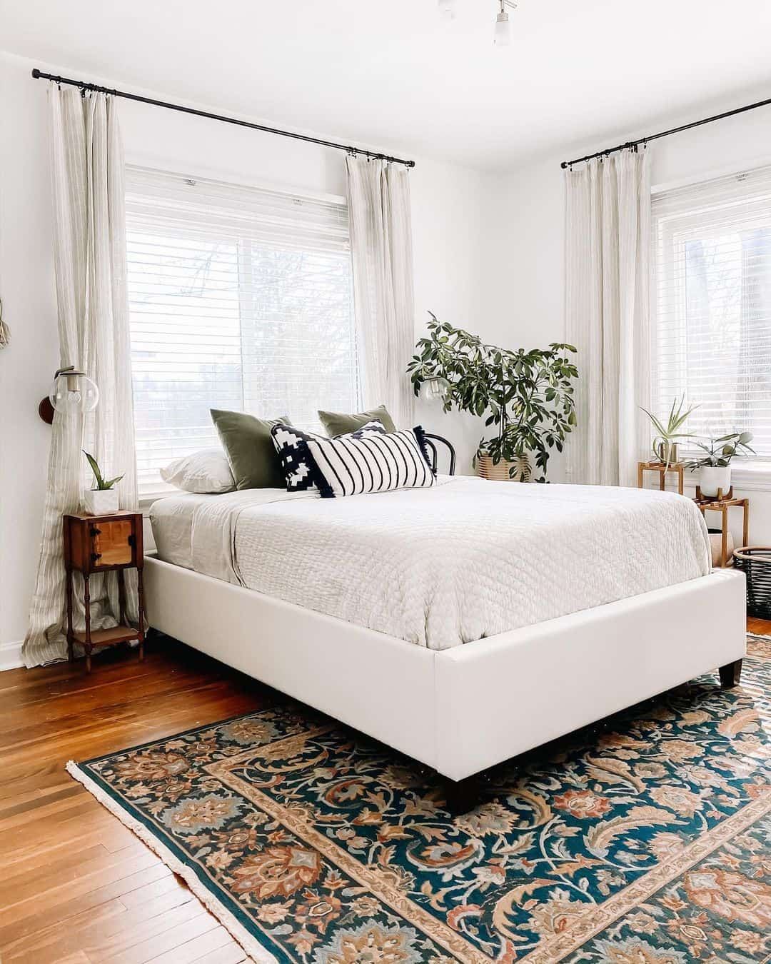 21 Modern Bed In Front Of Window Ideas To Cozy-Up Your Bedroom