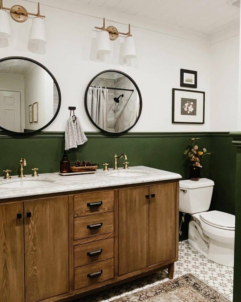 19 Green Bathroom Ideas to Color Your Space With Envy