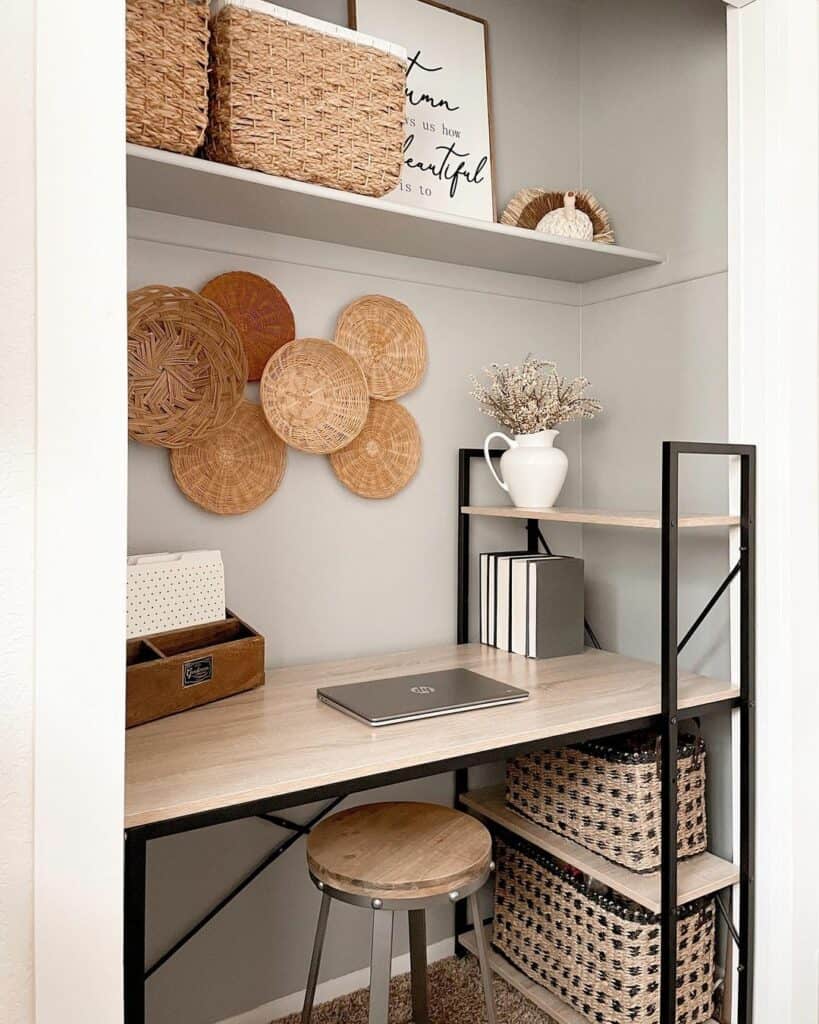 19 Nifty Built-in Desk Ideas To Make the Most of a Small Space