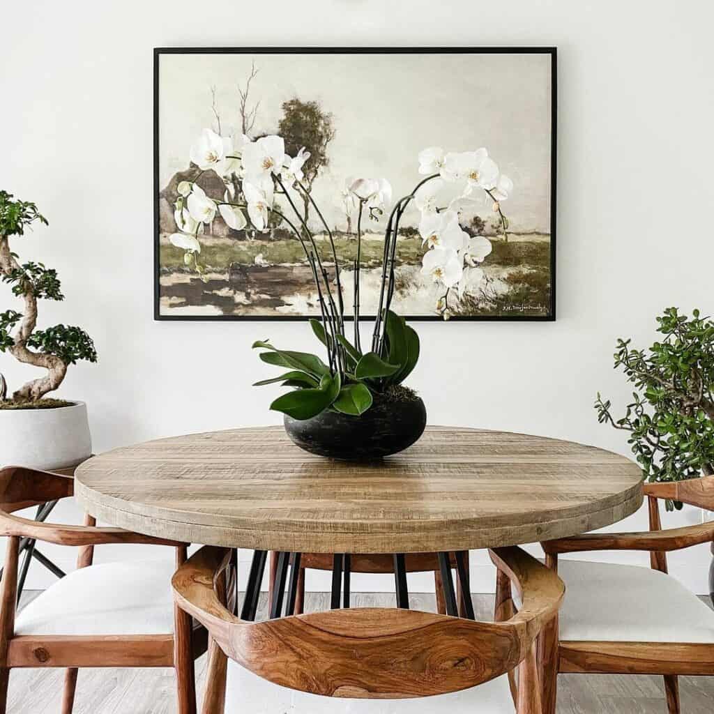 30 Spectacular Round Dining Table Centerpiece Ideas to Enhance Your Home